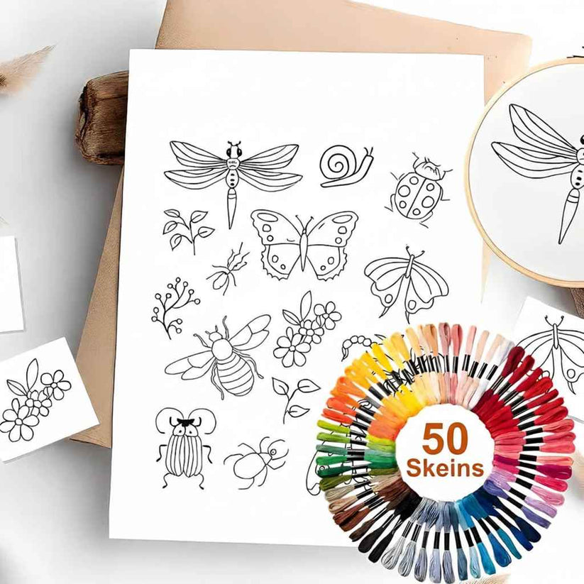 Stick & Stitch Patterns – Water-Soluble Transfers – CraftHoop